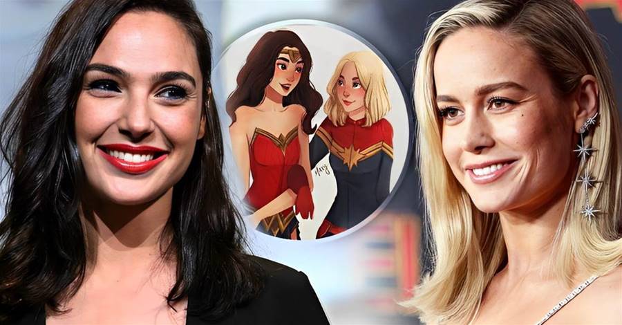 So Sweet! Captain Marvel Floors Wonder Woman! Gal Gadot Congratulates ...