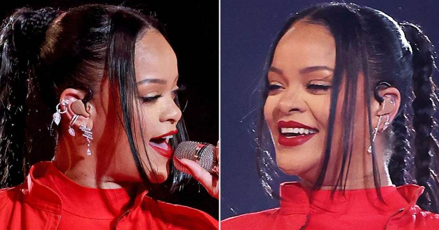 Rihanna's Spectacular Super Bowl Halftime Show: Aerial Performances of ...