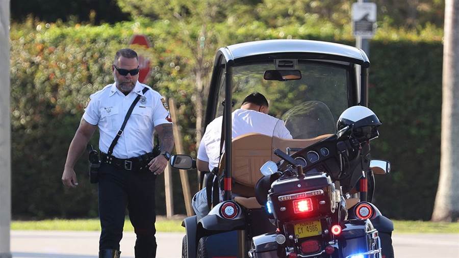 DJ Khaled Pulled Over By Police While Driving Golf Cart