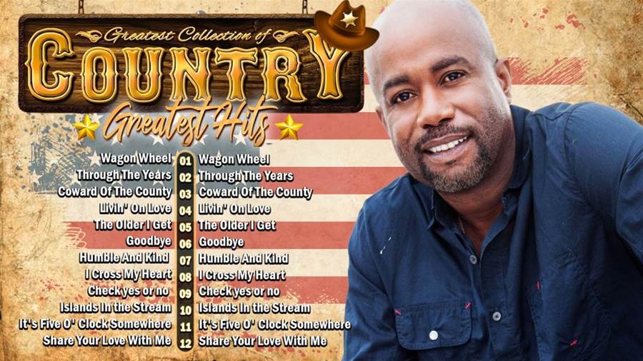 Legends of Country Music: Hits from Darius Rucker, Alan Jackson, and More