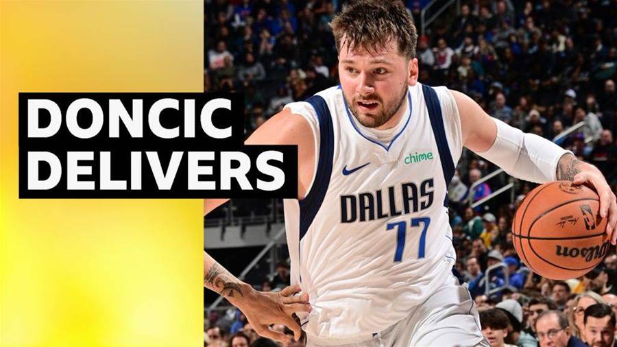 NBA: Luka Doncic sets new record as Dallas Mavericks defeat Detroit Pistons