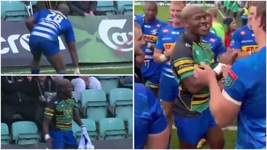 WATCH: Springboks hopeful’s HILARIOUS try celebration that will never ...